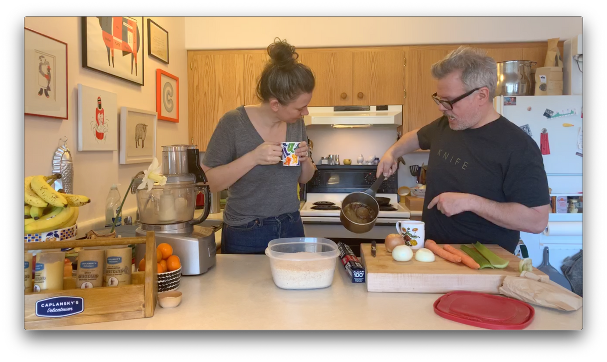 Kishke with a Shiksa – Caplansky's Deli