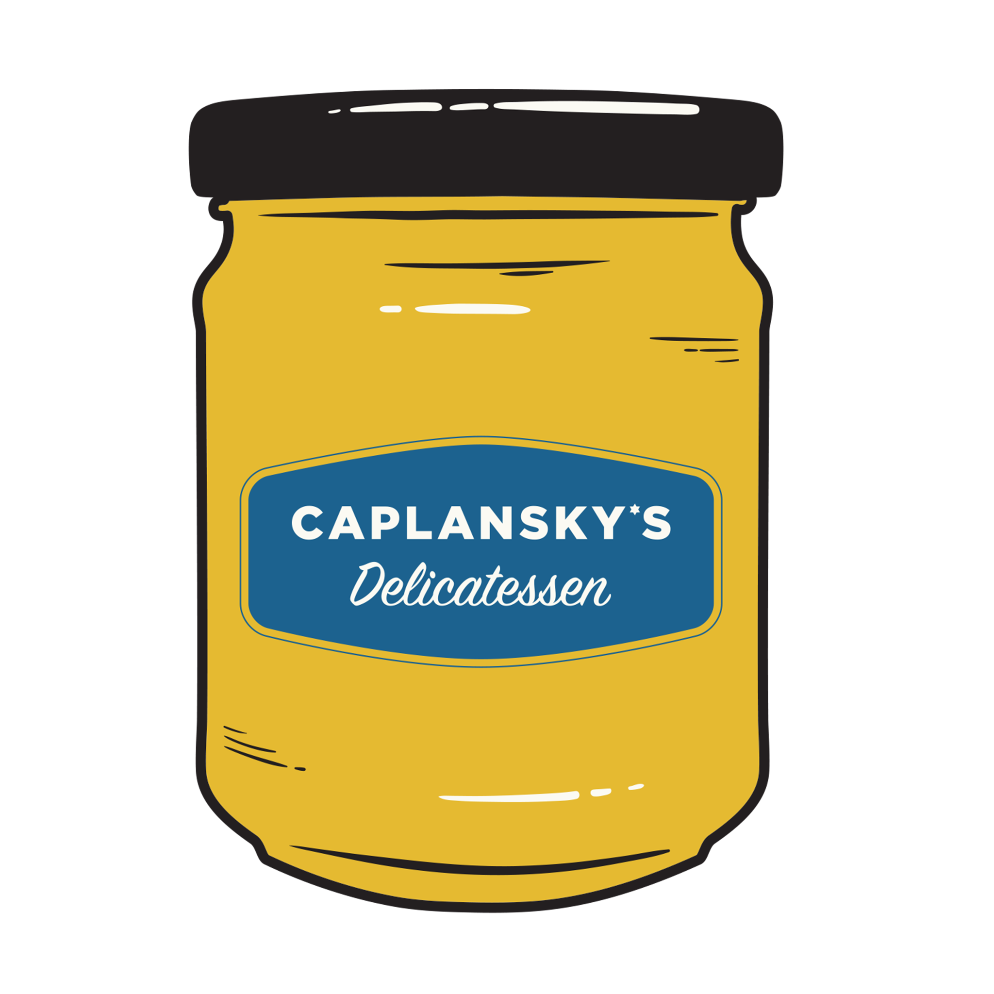 Mustard Sticker (3 pack) – Caplansky's Deli